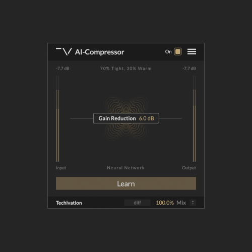 Techivation AI-Compressor: Smart Dynamics Processor
