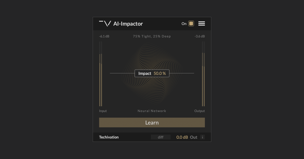 Techivation AI-Impactor: Smart Audio Enhancer